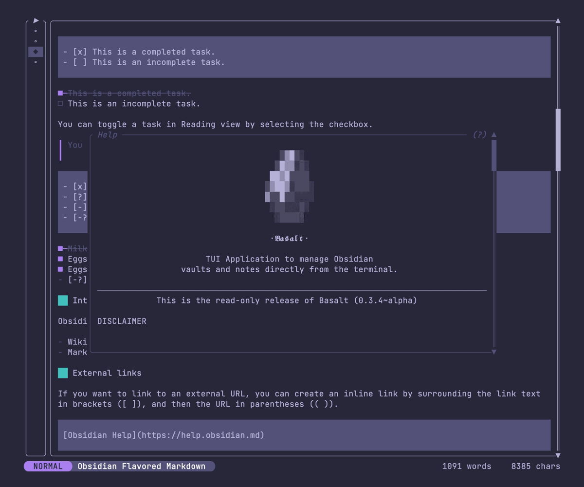 basalt - Terminal Trove