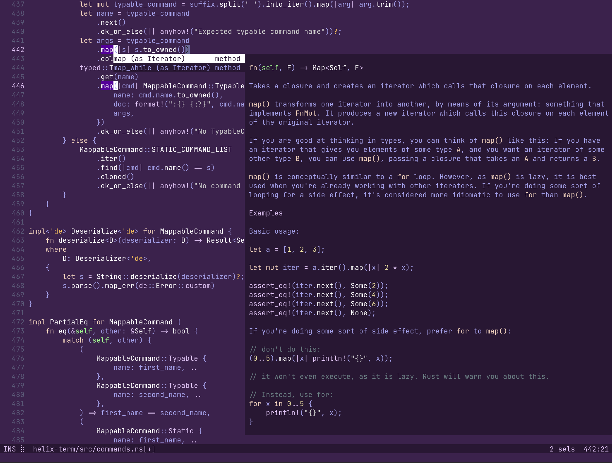 helix - A post-modern text editor. - Terminal Trove