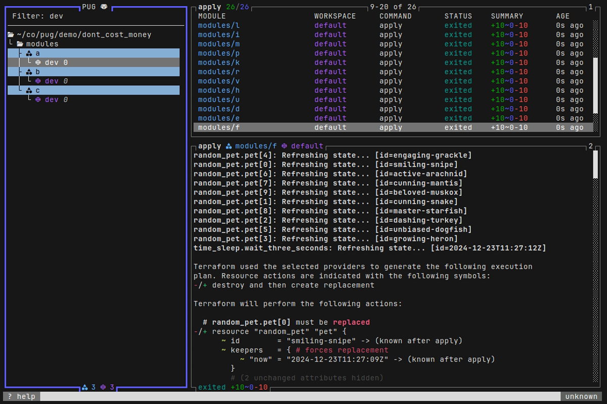 pug - Terminal Trove
