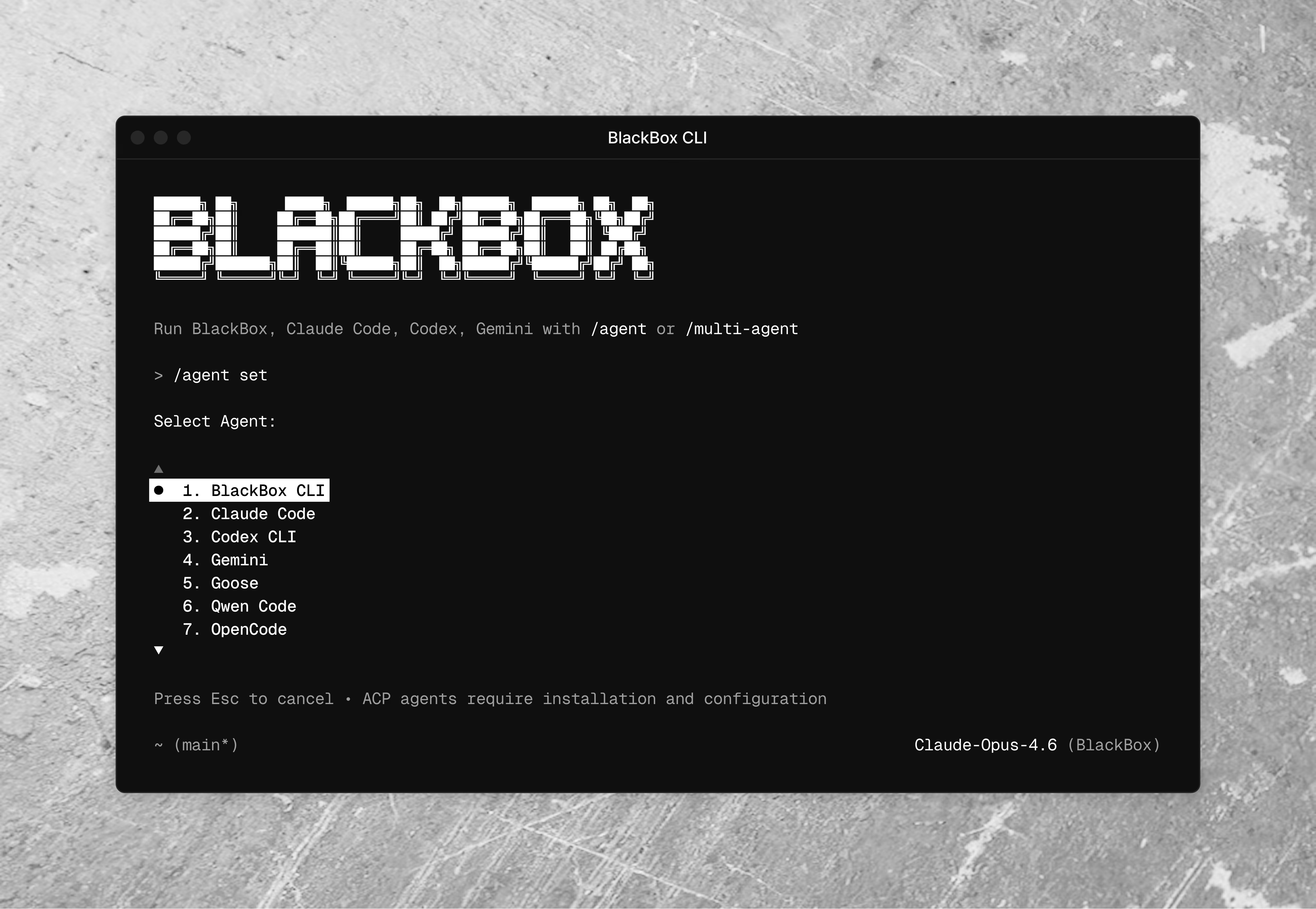 Blackbox AI CLI - Terminal AI Coding Agent - Terminal Trove