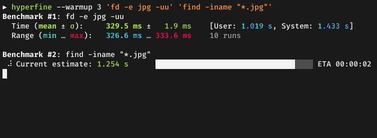hyperfine - A command-line benchmarking tool. - Terminal Trove