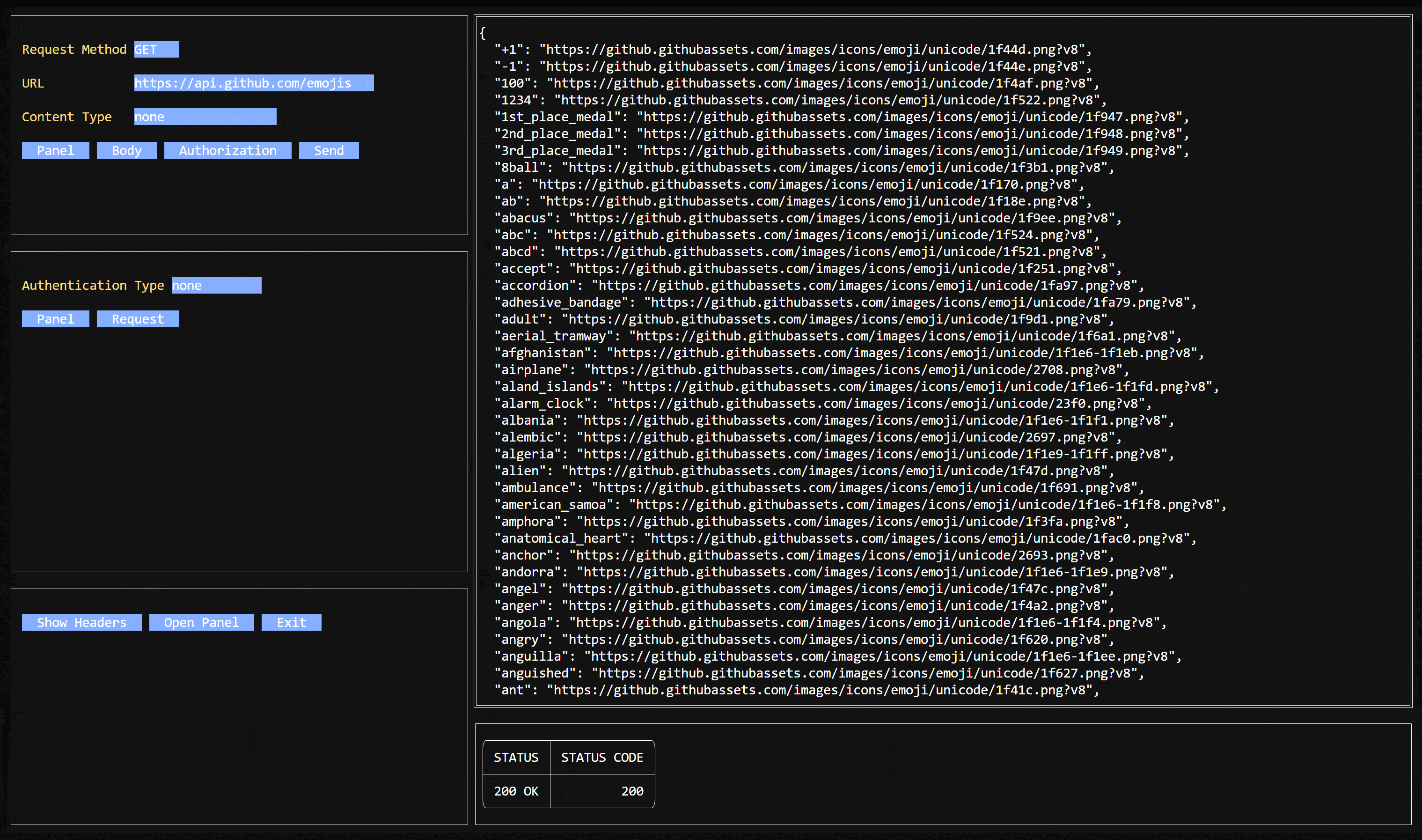 resto - Send pretty HTTP & API requests with TUI. - Terminal Trove