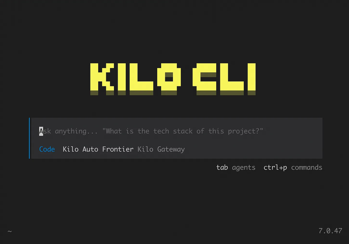 Kilo Code - Terminal AI Coding Agent - Terminal Trove